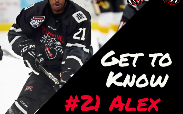 Get to Know Your Wolverines: Alex Dominique | Whitecourt Wolverines