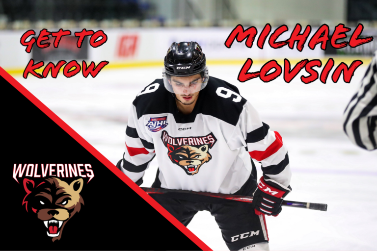 Get to Know: Michael Lovsin | Whitecourt Wolverines