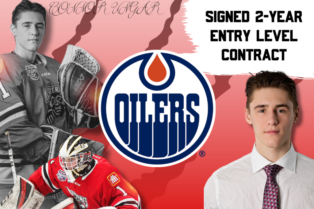 Ungar Signs with Edmonton Oilers | Whitecourt Wolverines