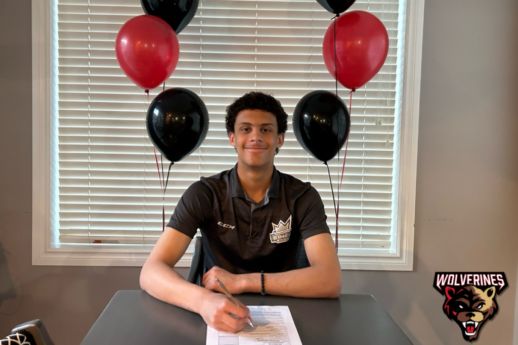 Rayan Commits to Wolverines | Whitecourt Wolverines