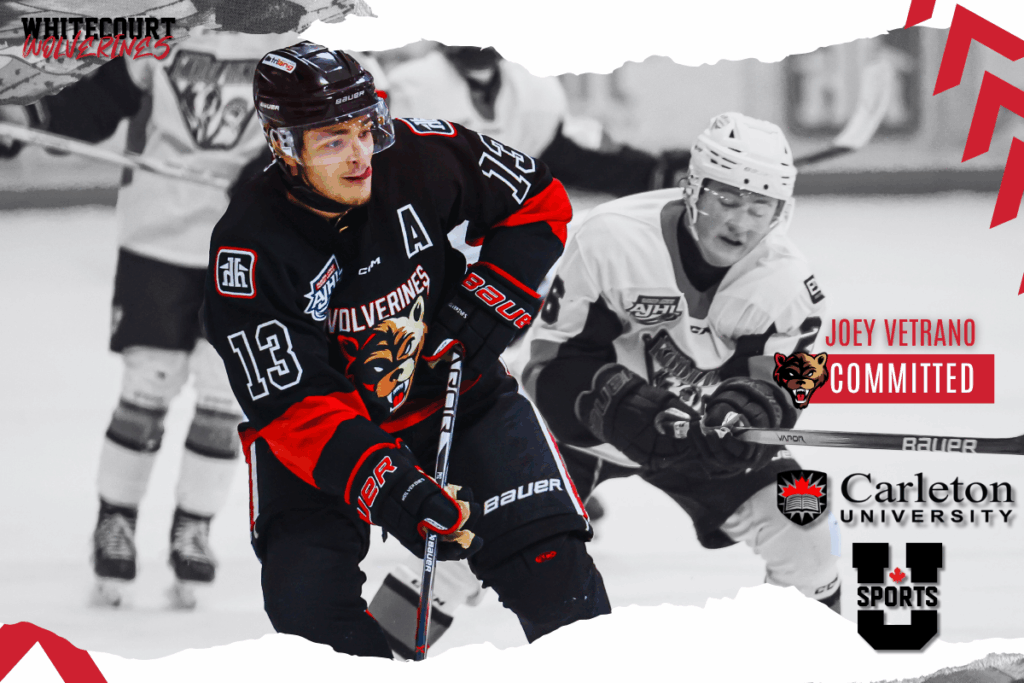 Vetrano Commits to U-Sports Program | Whitecourt Wolverines